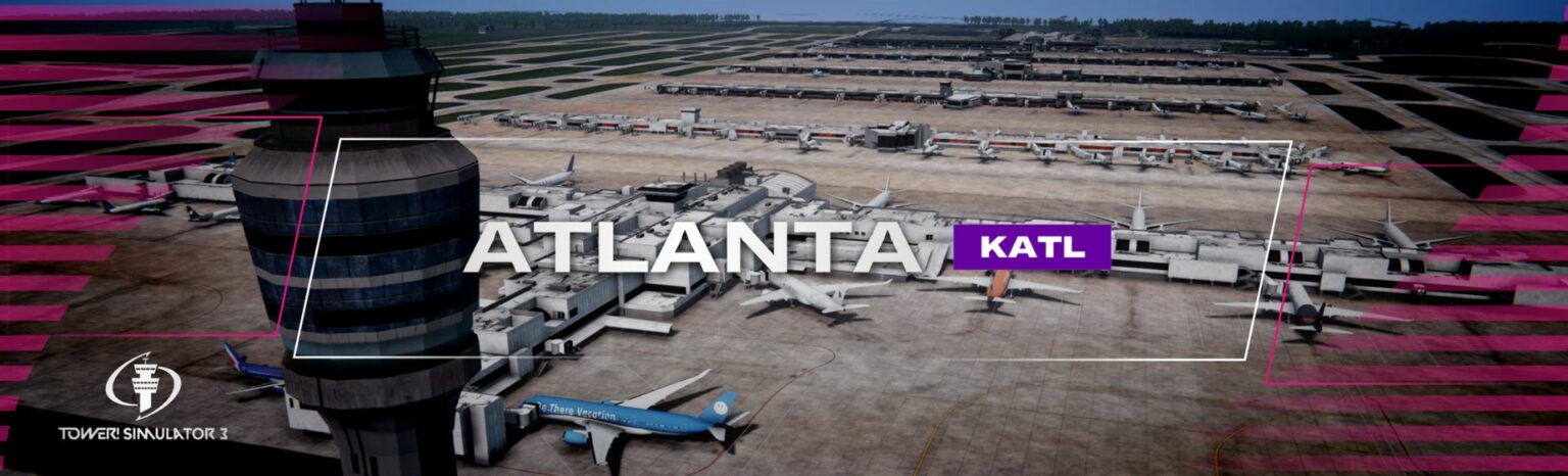 [KATL] - Jackson Atlanta Airport - Tower! Simulator 3 - FeelThere.com